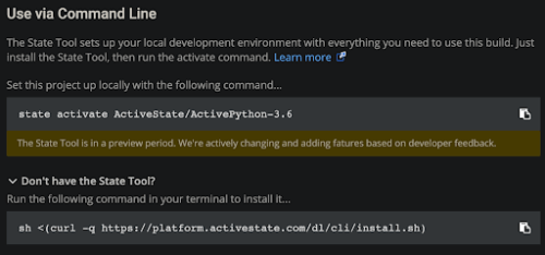 Simplifying Software Development Environment Setup Activestate