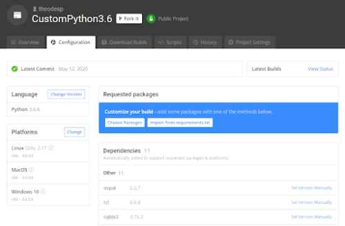 How to Build a Runtime Environment from Source - ActiveState