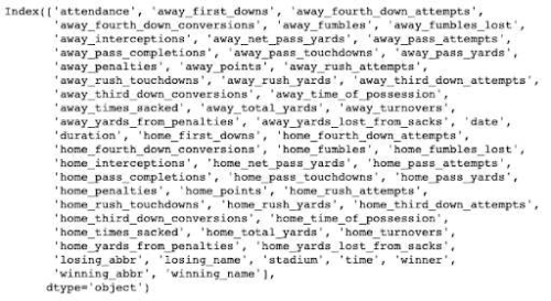 How to predict NFL Winners with Python. Follow along the steps
