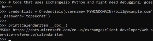 How to install and use Exchangelib Python - ActiveState