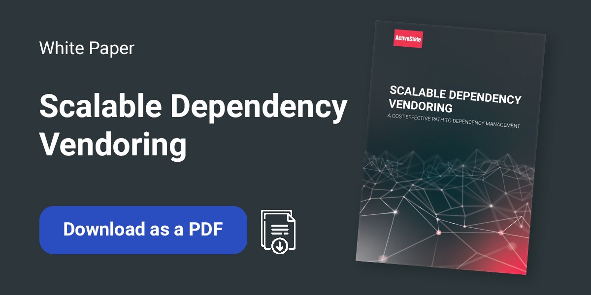 White Paper: Scalable Dependency Vendoring