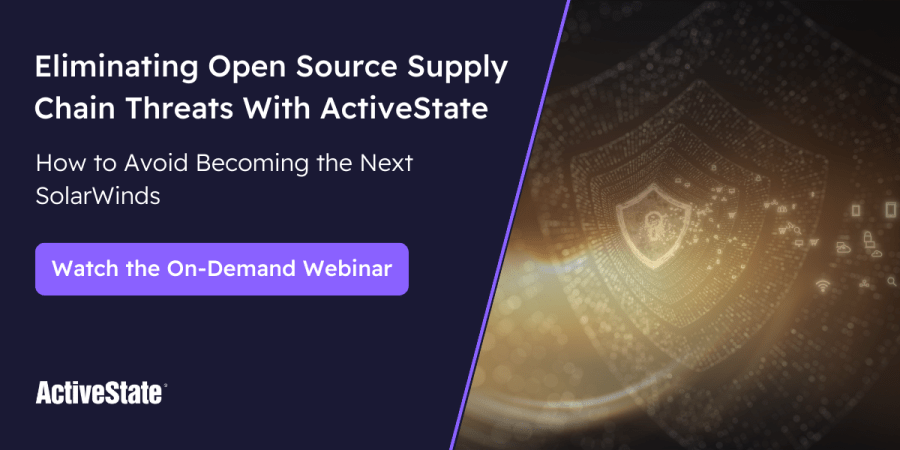 Eliminating Open Source Supply Chain Threats with ActiveState