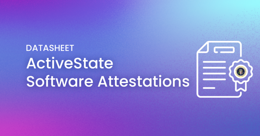 ActiveState Software Attestations