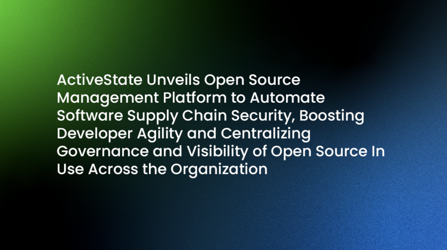 Activestate Joins Python Software Foundations Trusted Publishing Initiative