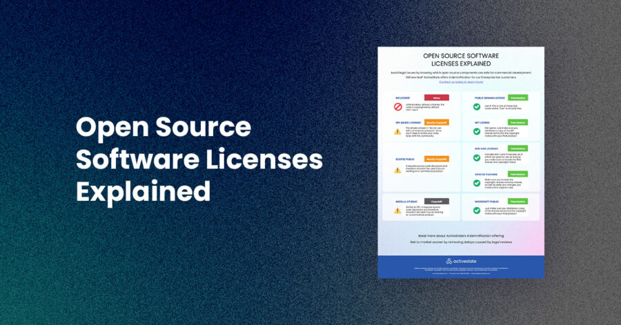 Infographic: Understand Your Open Source Software Licenses